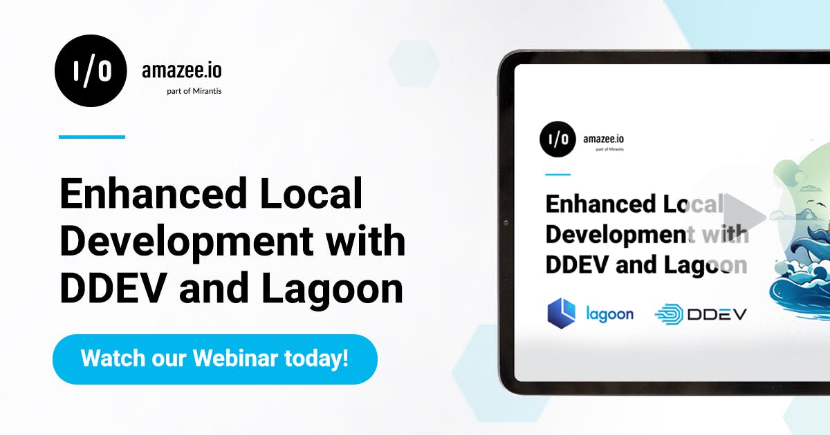 On Demand Webinar Enhanced Local Development With Ddev And Lagoon