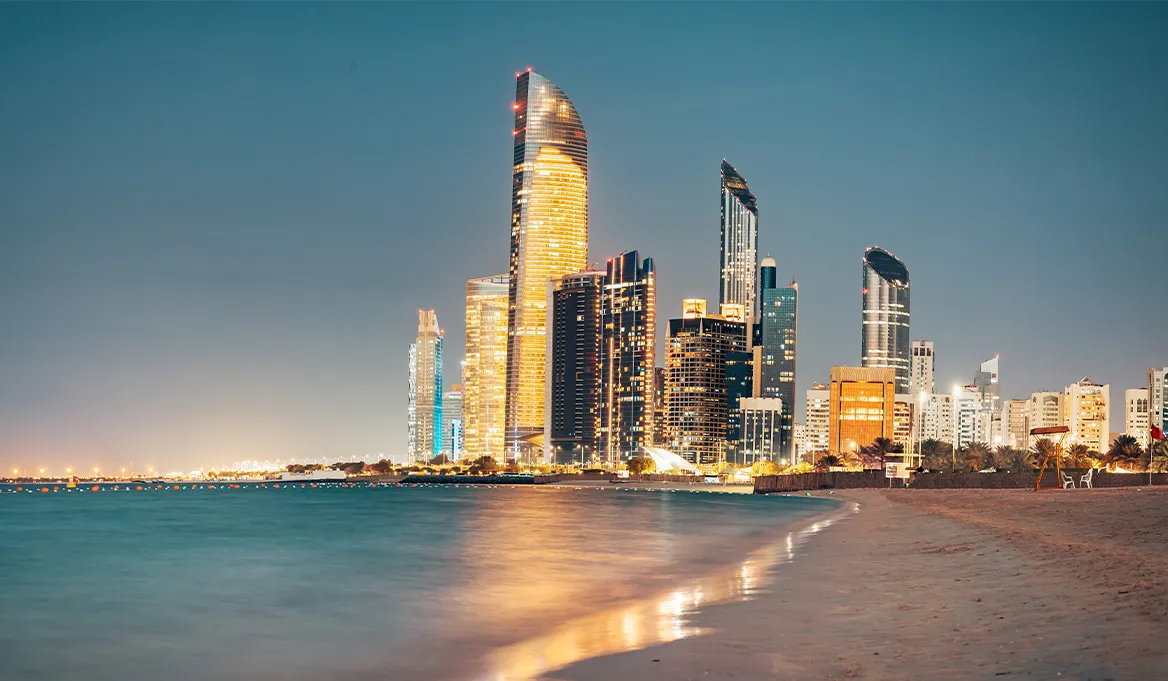 Relax with Night Swimming Beach Dubai Fun | 11Prop