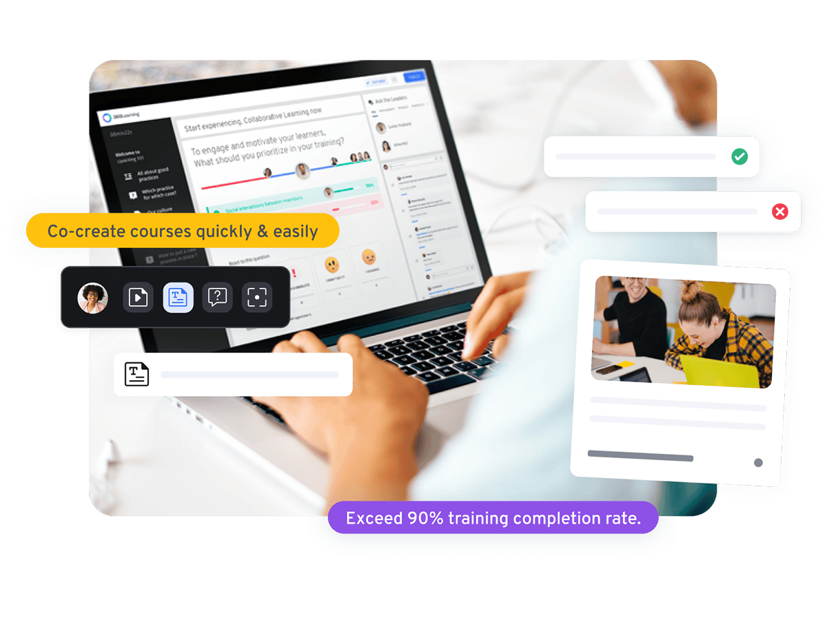 #1 Collaborative Learning Management System | 360Learning