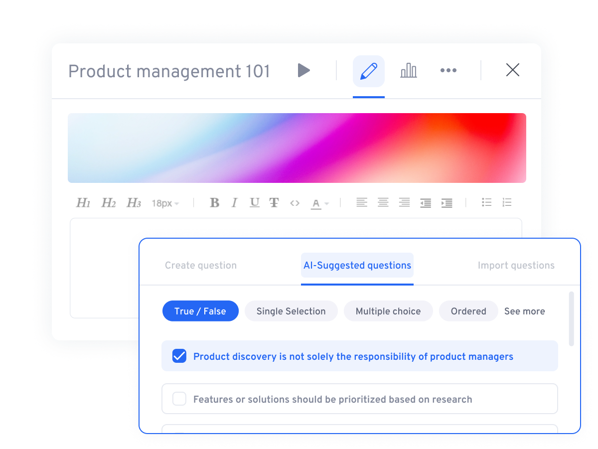Authoring tool | 360Learning