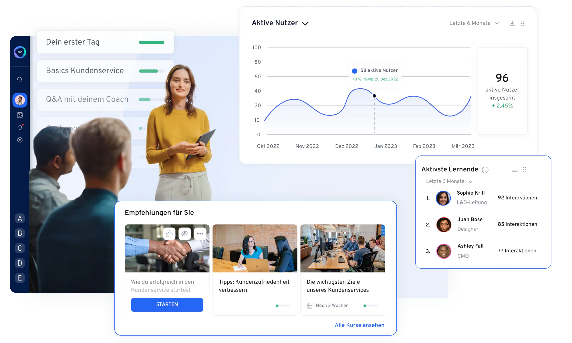 Die All-in-One Lernplattform für Collaborative Learning | 360Learning