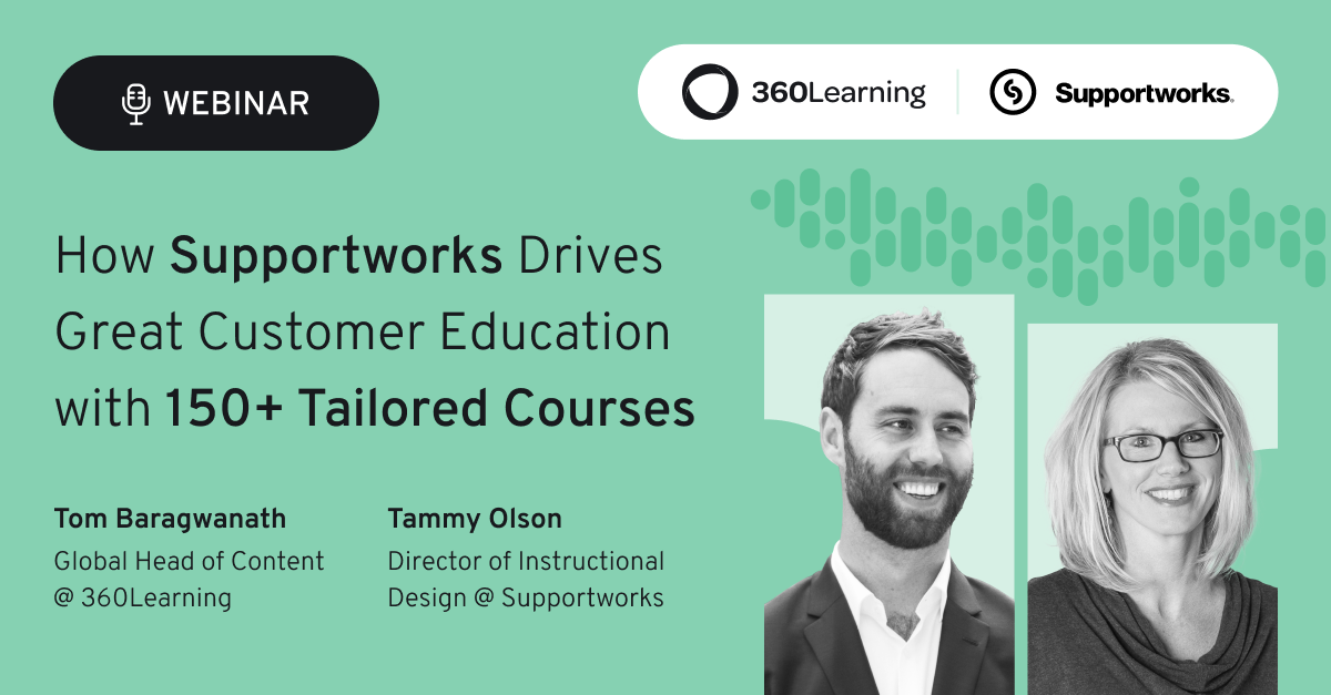 Drive great customer education with tailored courses | 360Learning