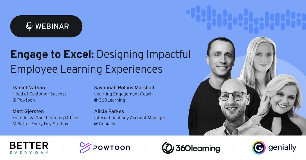 Engage to Excel: Designing Impactful Employee Learning Experiences