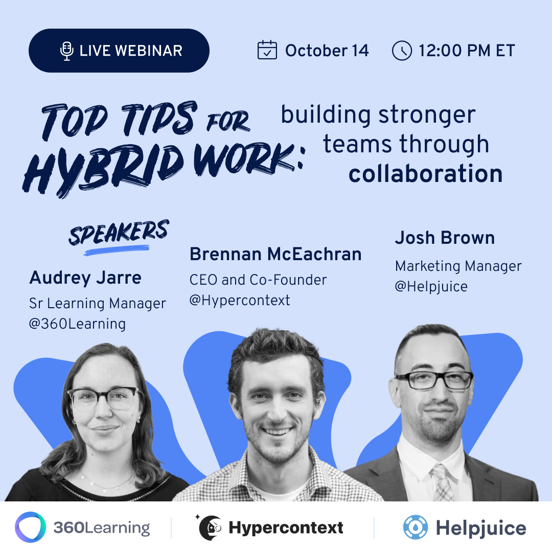 Top Tips for Hybrid Work: How to Build Stronger Teams Through ...