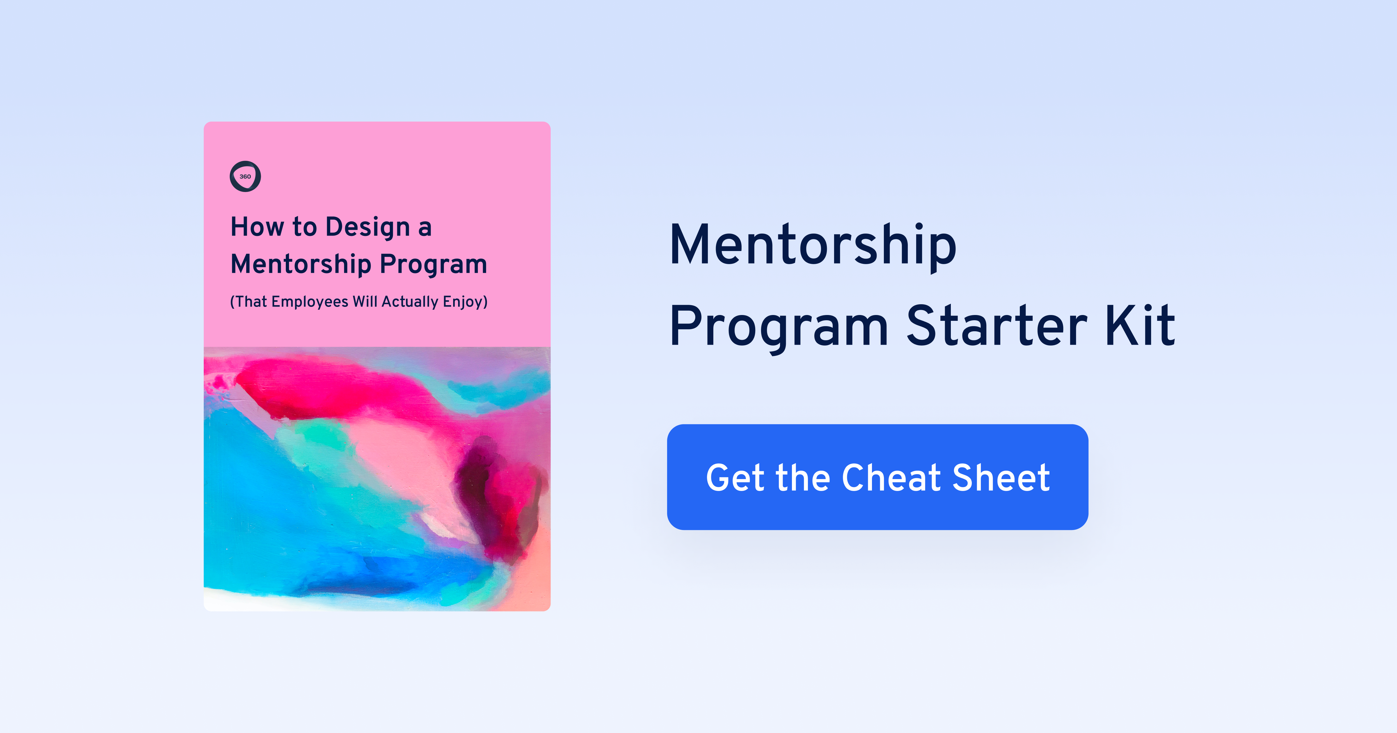 How to Design a Mentorship Program - Starter Kit