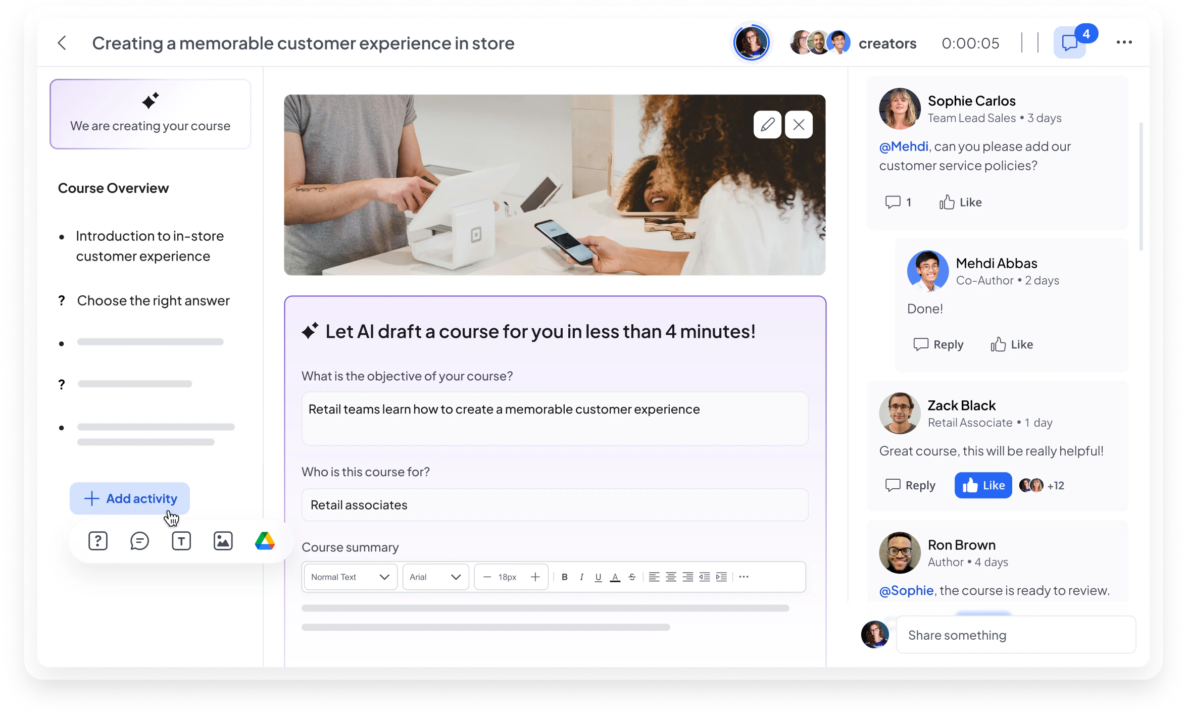 #1 Collaborative Learning Management System | 360Learning