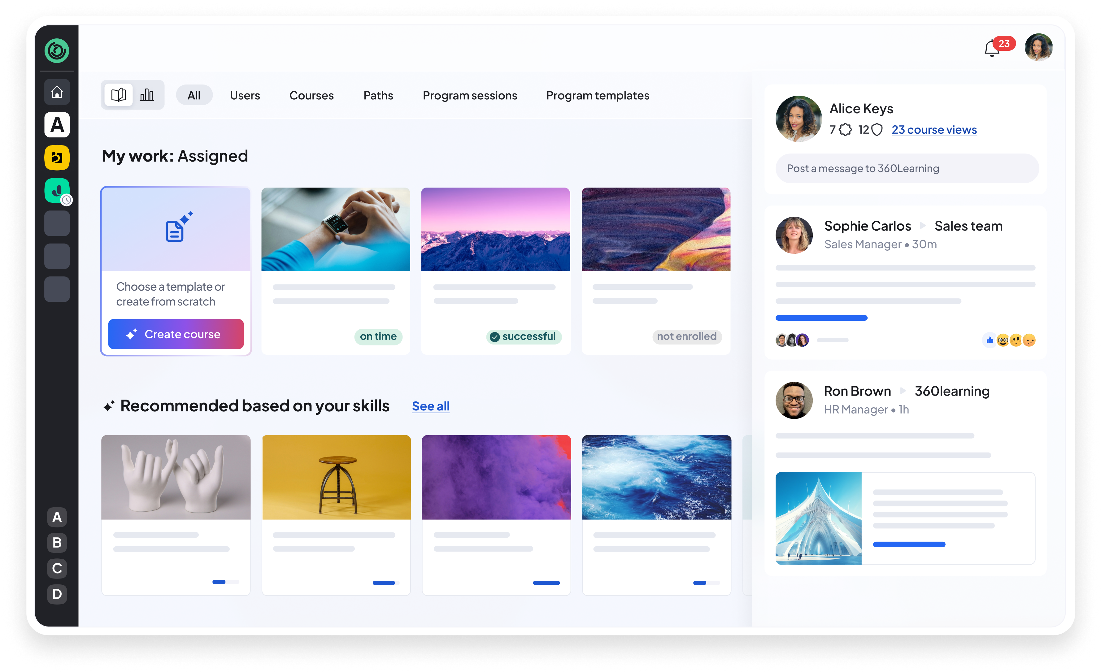 The first comprehensive learning platform | 360Learning