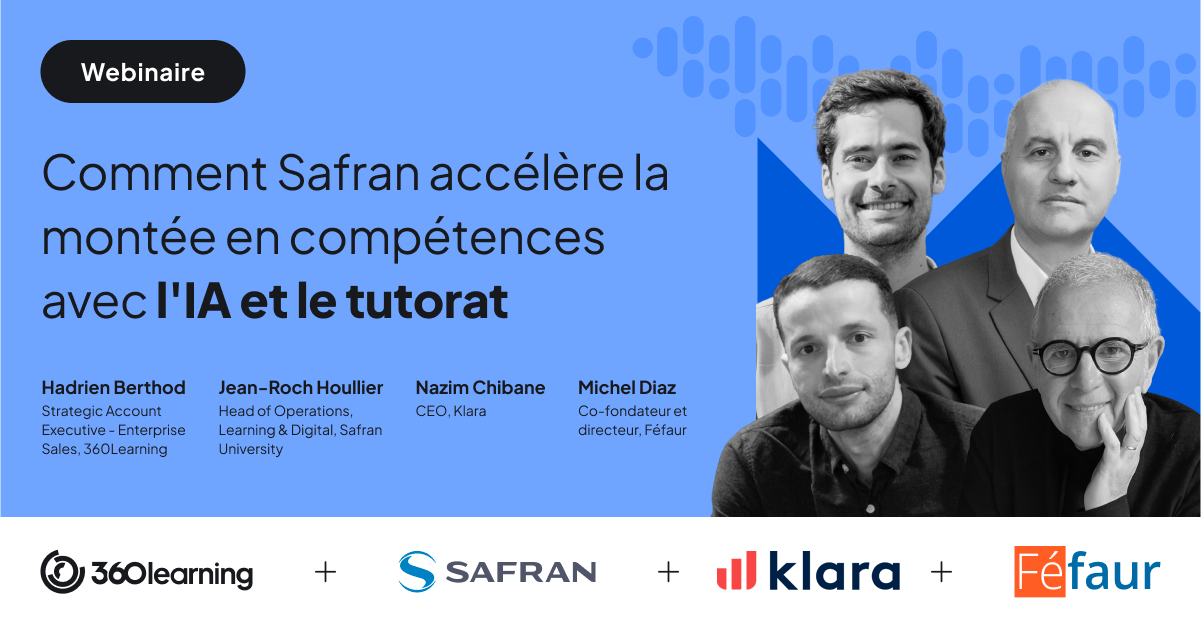 Comment Safran accélère la montée en compétences avec l'IA et le tutorat