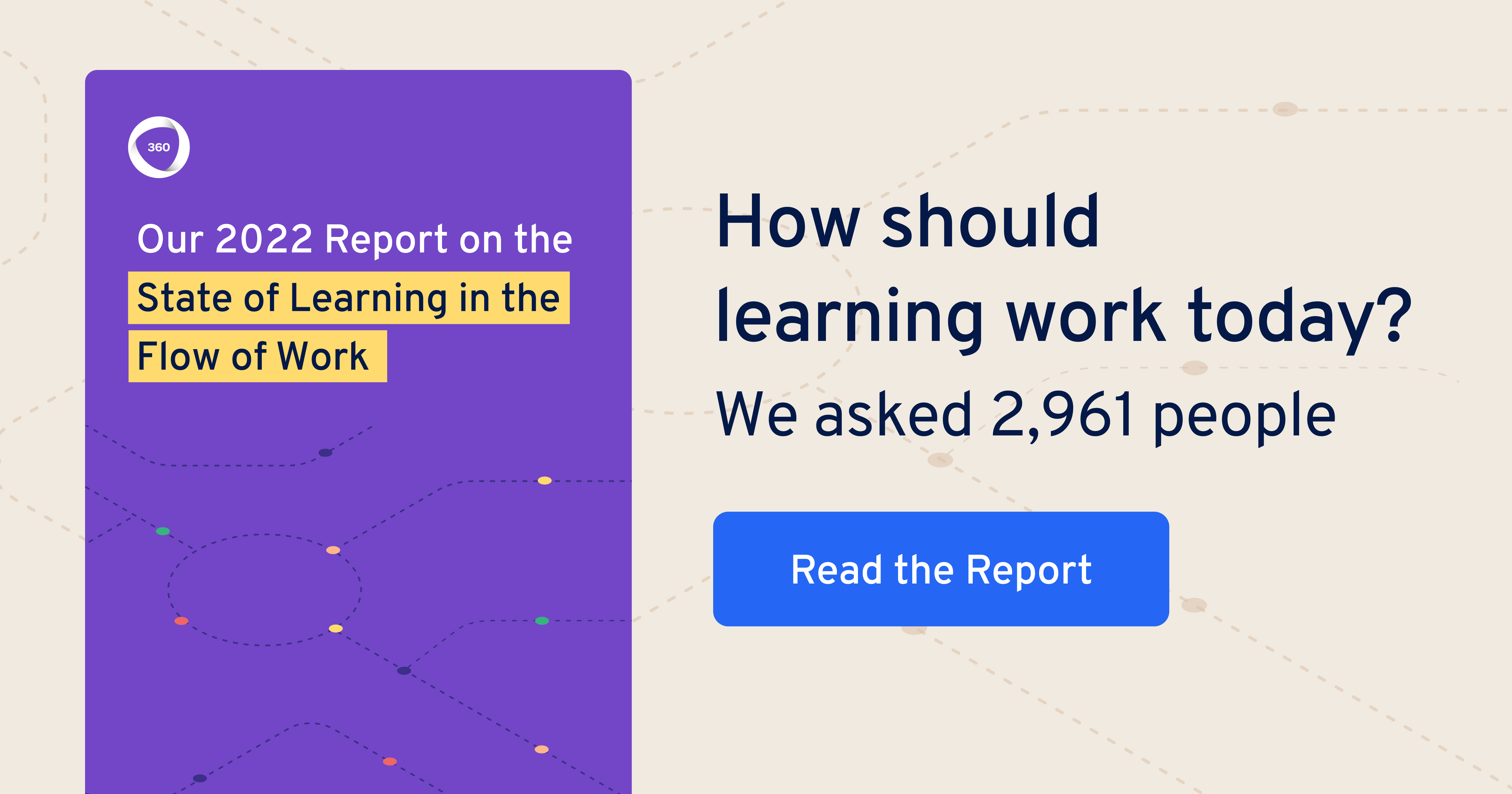 2022 Report: The State of Learning in the Flow of Work