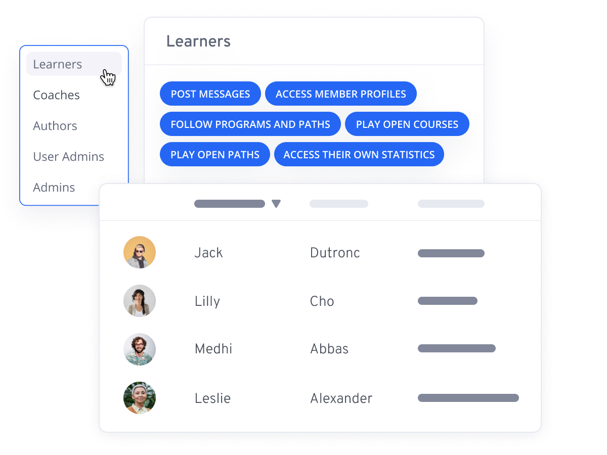 Automate L&D busywork in a few clicks