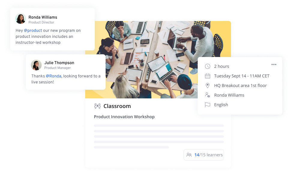 Live Training Solution | 360Learning