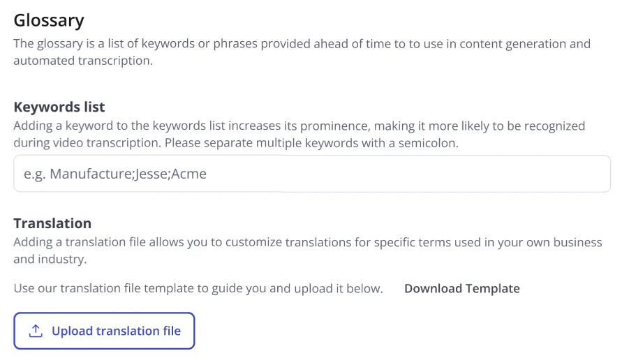 Scale Global Training with One-Click Translations