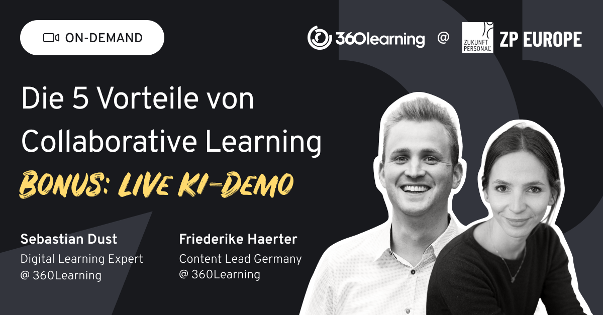 Die 5 Vorteile von Collaborative Learning (Bonus: Live KI-Demo)