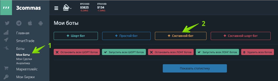 Настройки бота 3commas по сигналам CQS Premium Signals. - 3commas блог