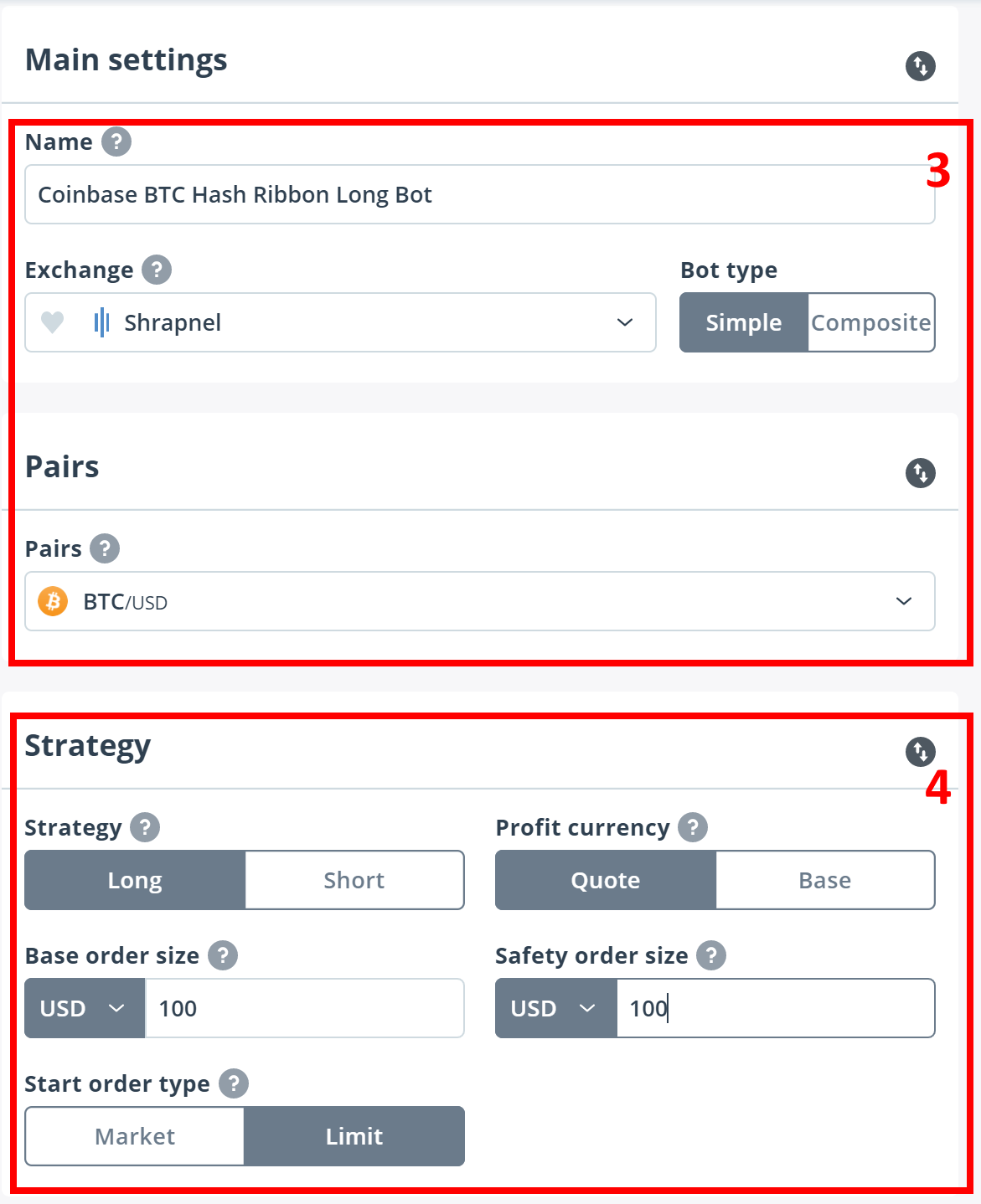 Using the Hash Ribbon to Start Bot Deals