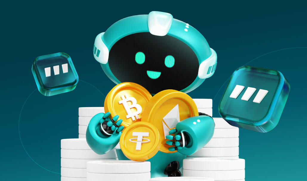 Investment in cryptocurrency exchanges. GRID bot