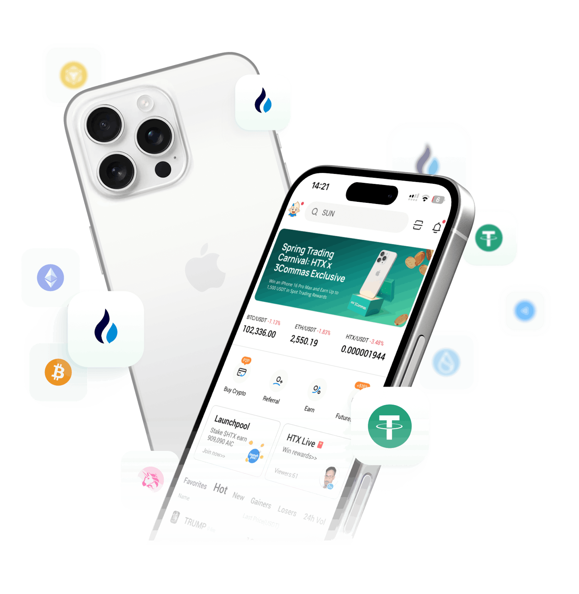 Spring Trading Carnival: HTX x 3Commas Exclusive