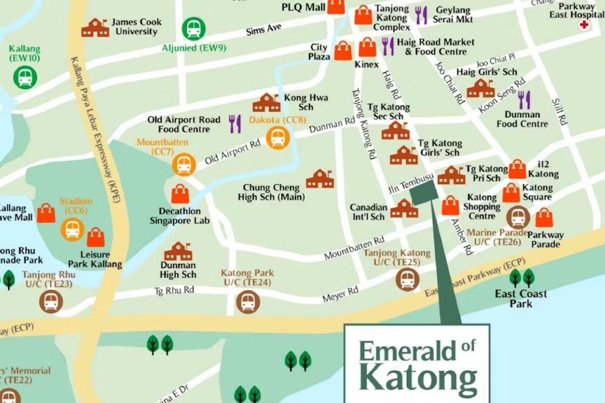 Emerald of Katong @ Jalan Tembusu, Price & Reviews 2025 | 99.co