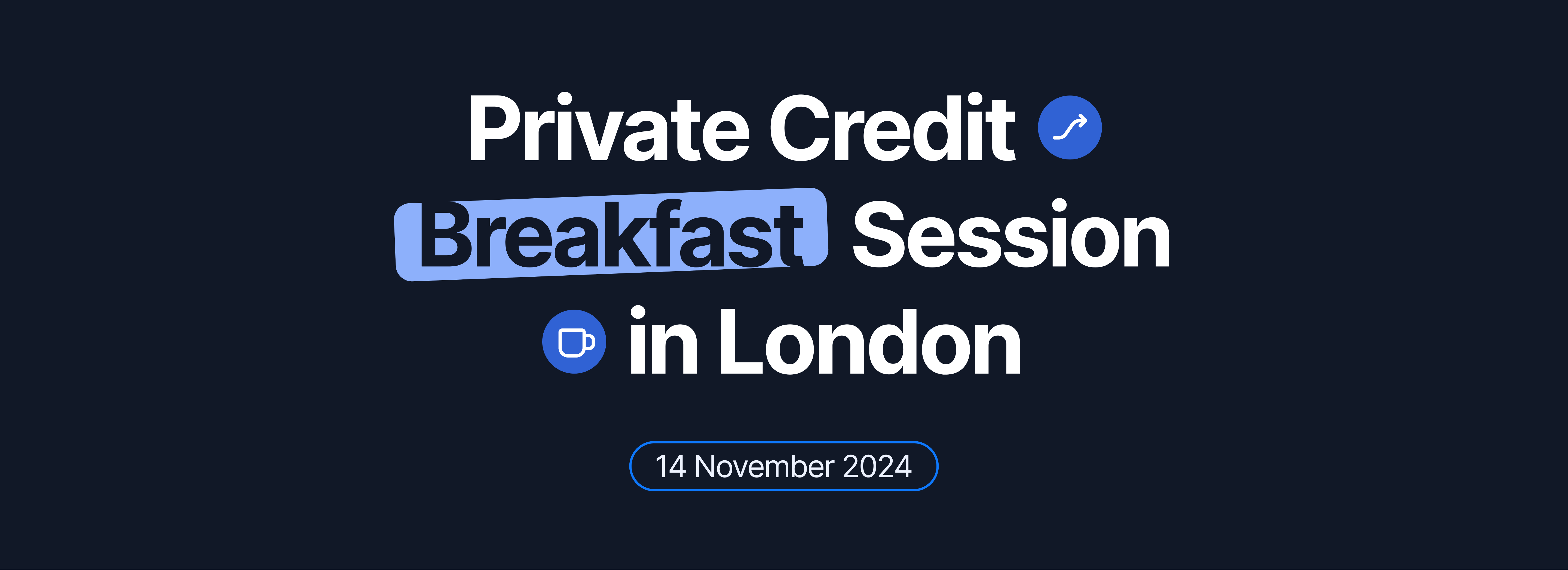 You're invited to 9fin's Breakfast Session — London event!