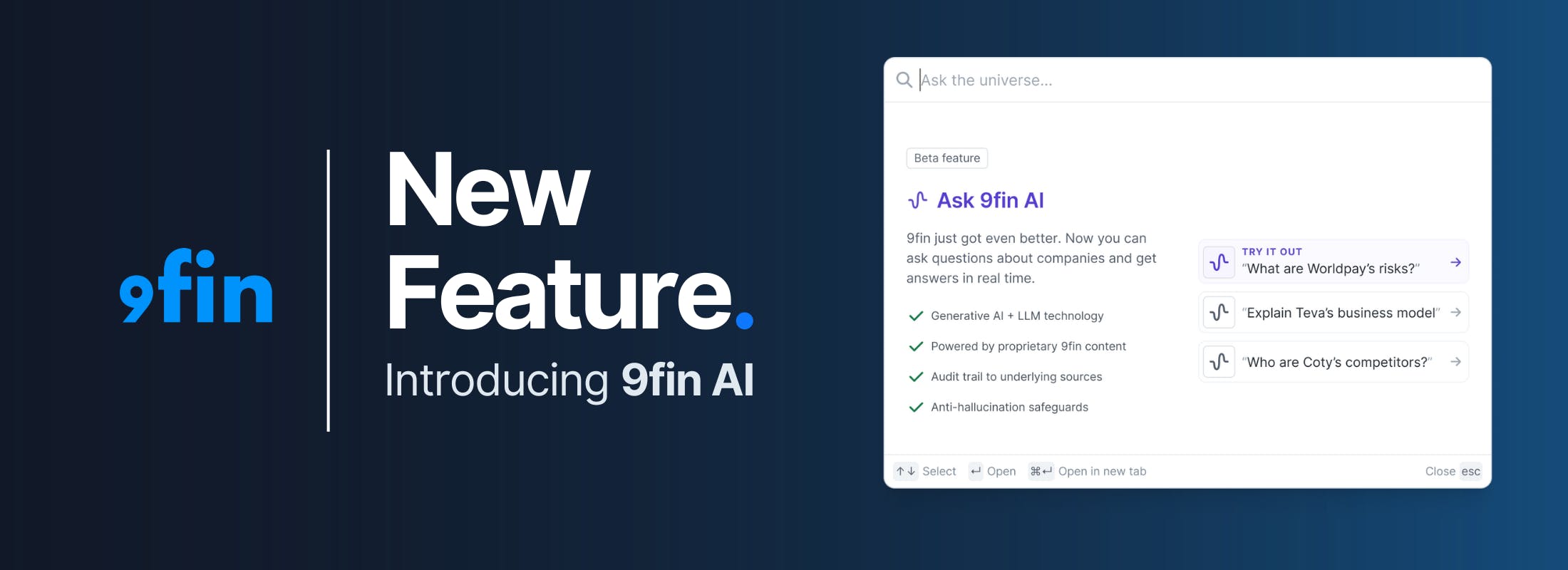 Announcing “9fin AI” — GPT for LevFin