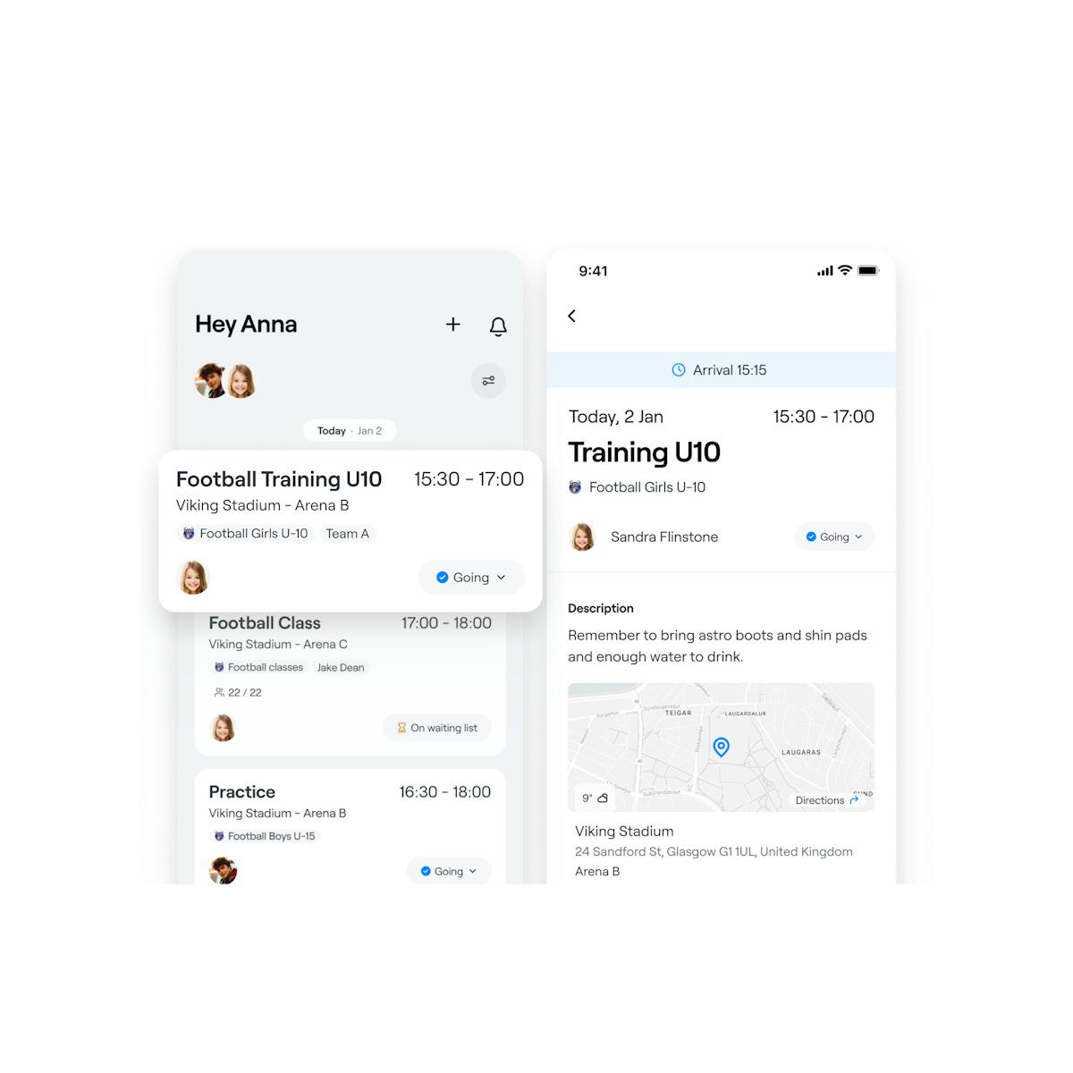 Easy team participation app for parents and players | Abler