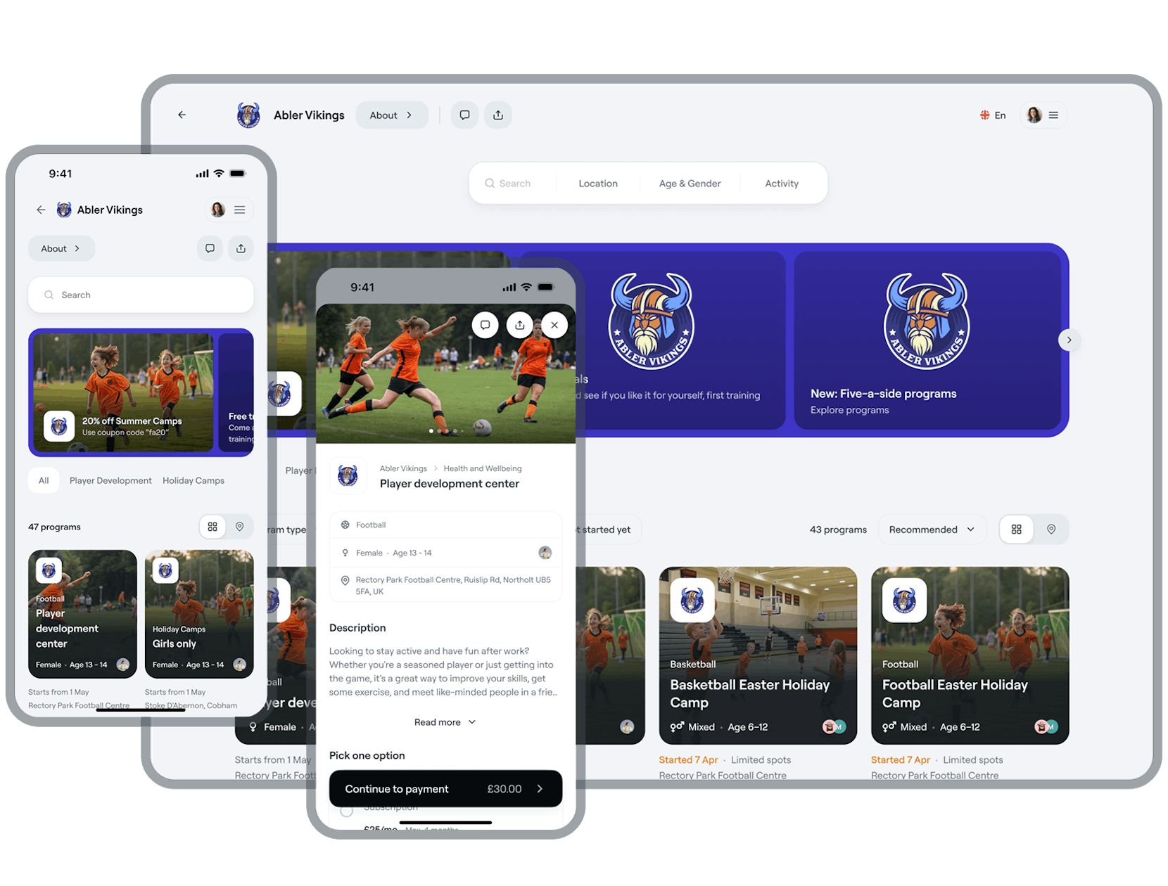 Booking & Membership Basic | Abler