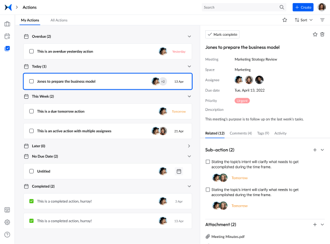 This Formal Meeting Agenda Template Is How You Master Formal Meetings | adam.ai