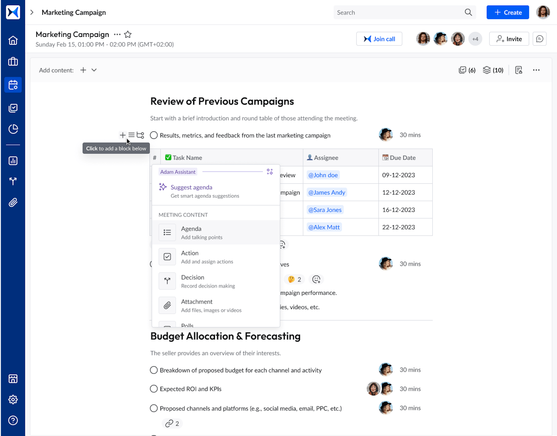 Best Practices for Managing Cross-Functional Project Meetings | adam.ai