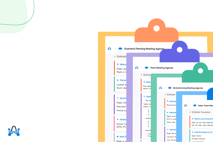 meeting template examples
