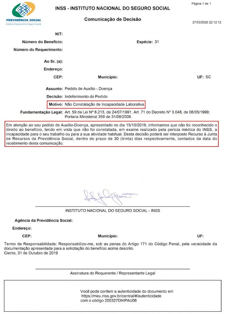 Como consultar o resultado da perícia do auxílio-doença pelo Meu INSS