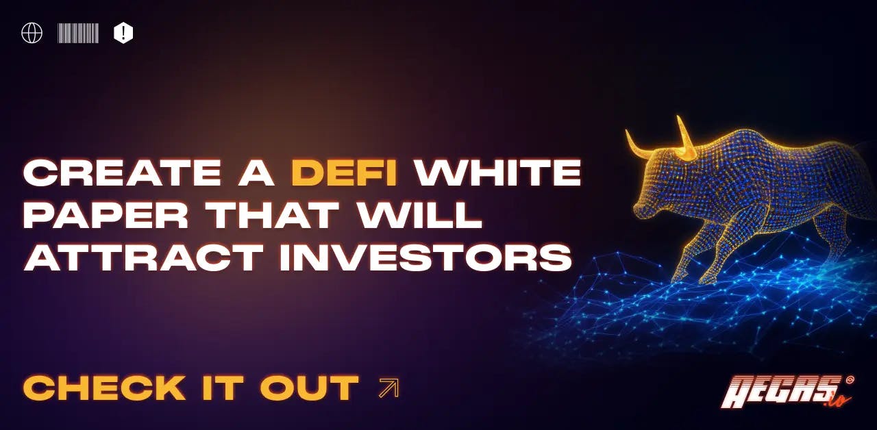 How to Create a DeFi White Paper | Aegas.io