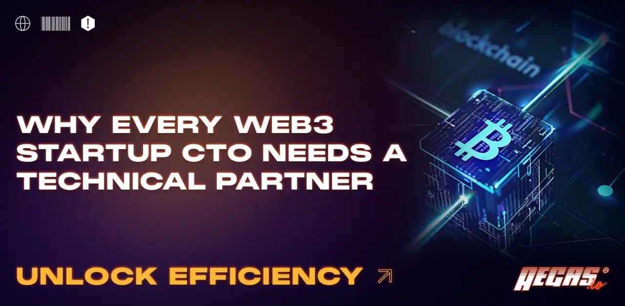 Web3 Startup CTO Technical Partner: How It Works | Aegas.io