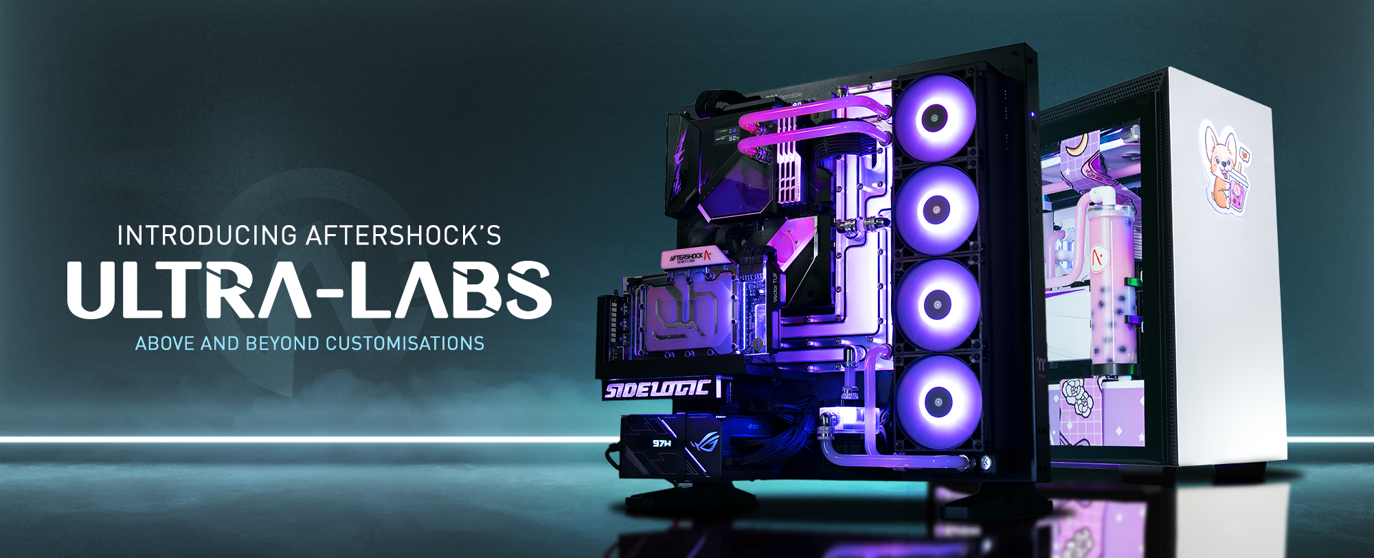 Fully Custom PC Commission Service - Aftershock PC Ultra-Labs