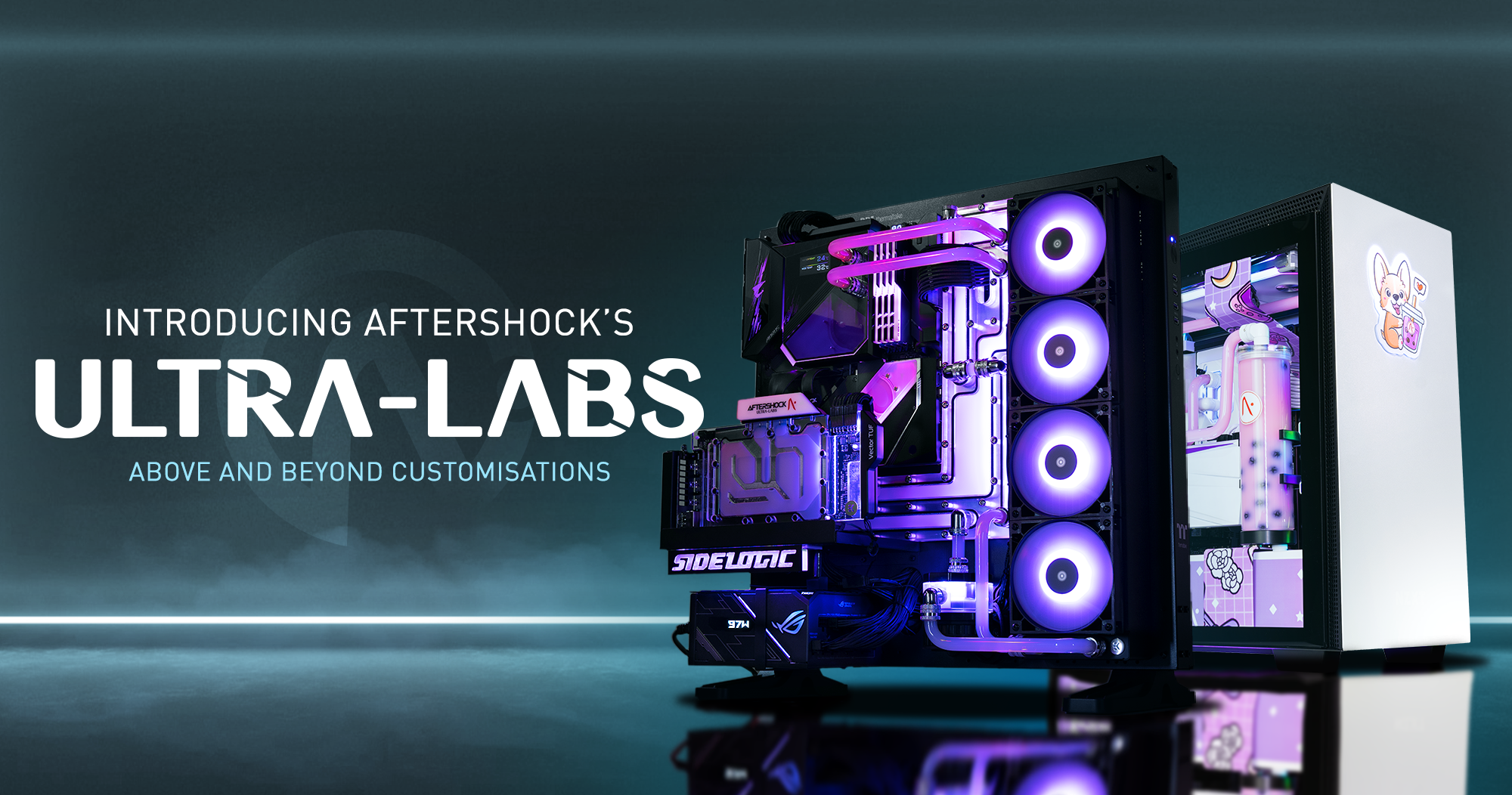 Fully Custom PC Commission Service - Aftershock PC Ultra-Labs