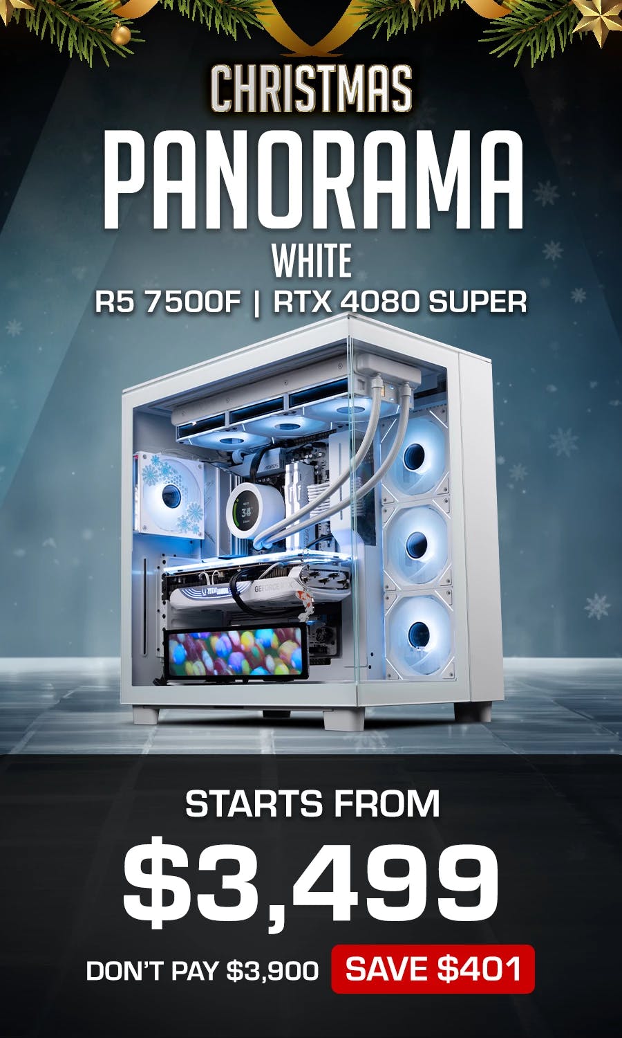 Aftershock's Xmas Sale: Custom Gaming PCs