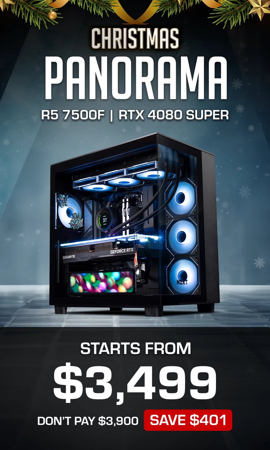Aftershock's Xmas Sale: Custom Gaming PCs
