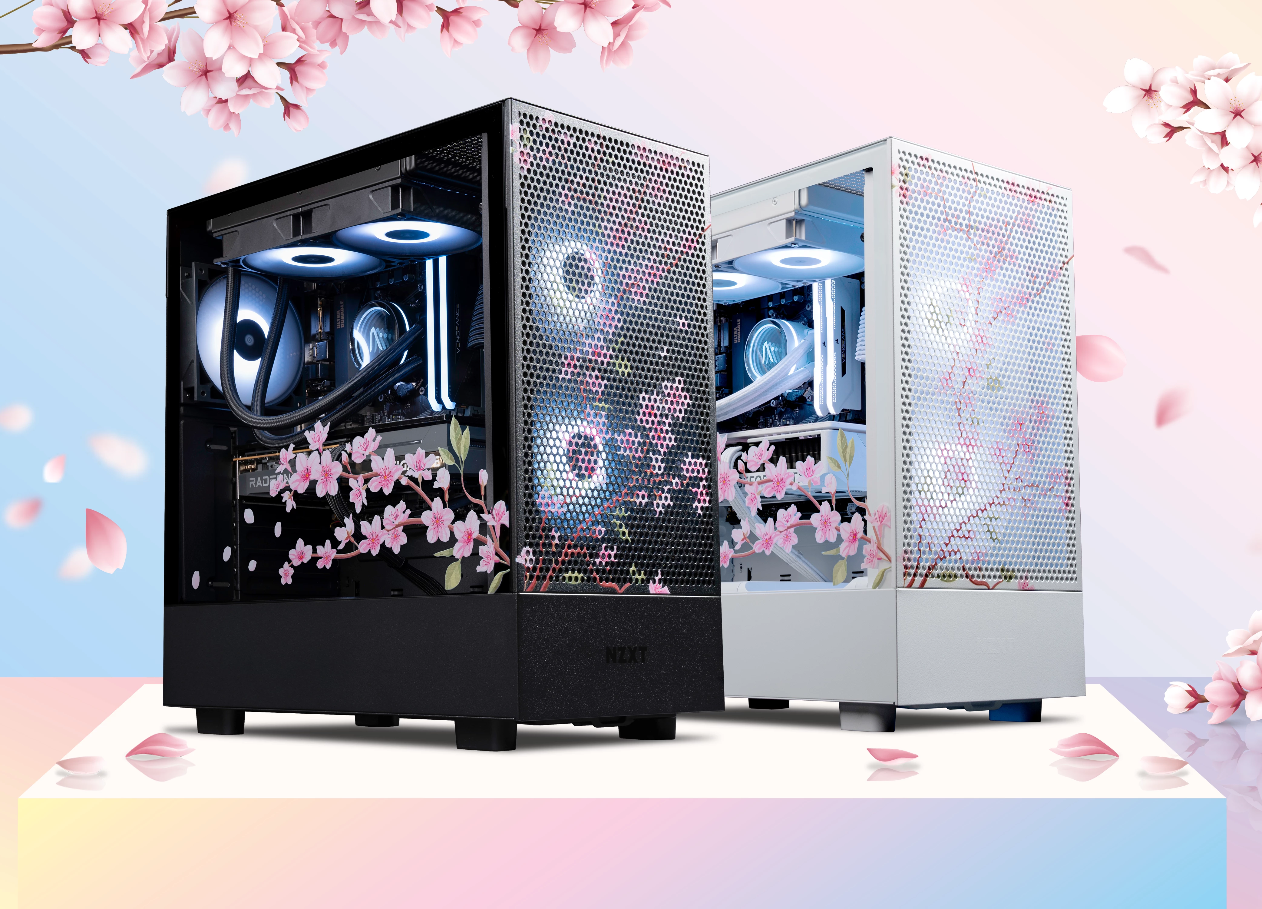 Aftershock Cherry Blossom Custom Gaming PC