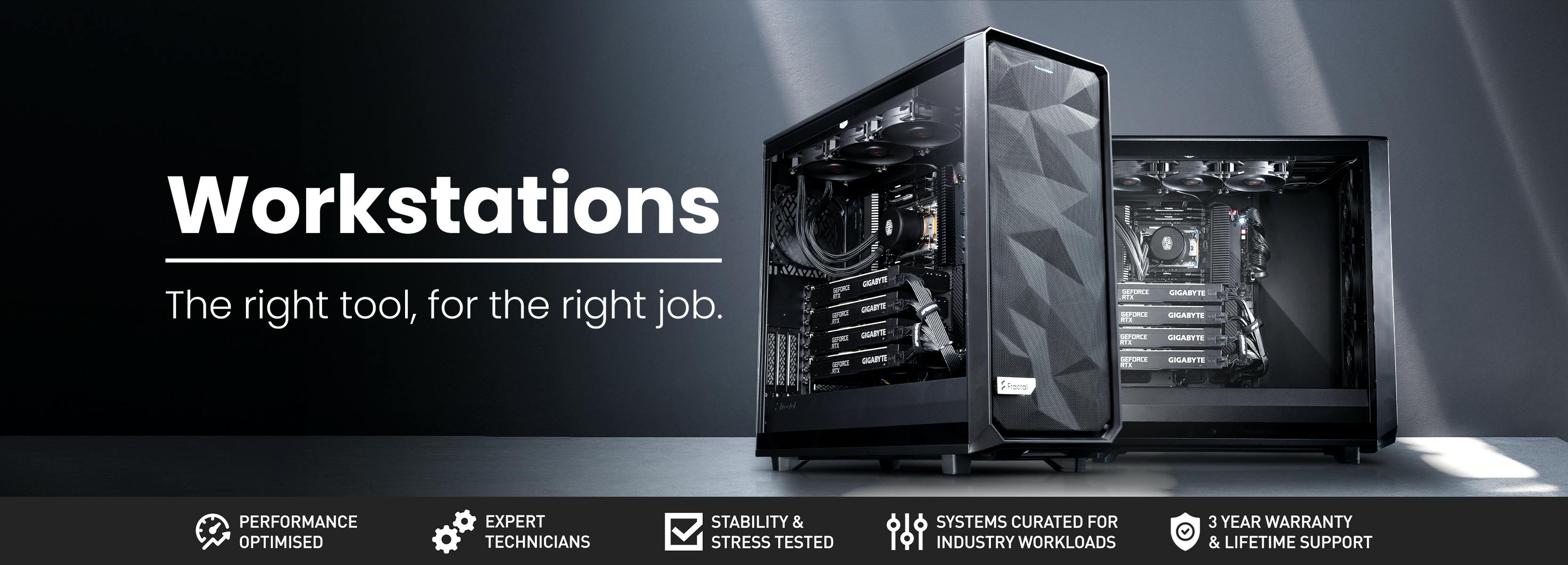 Custom Workstation Computers - Aftershock PC Australia