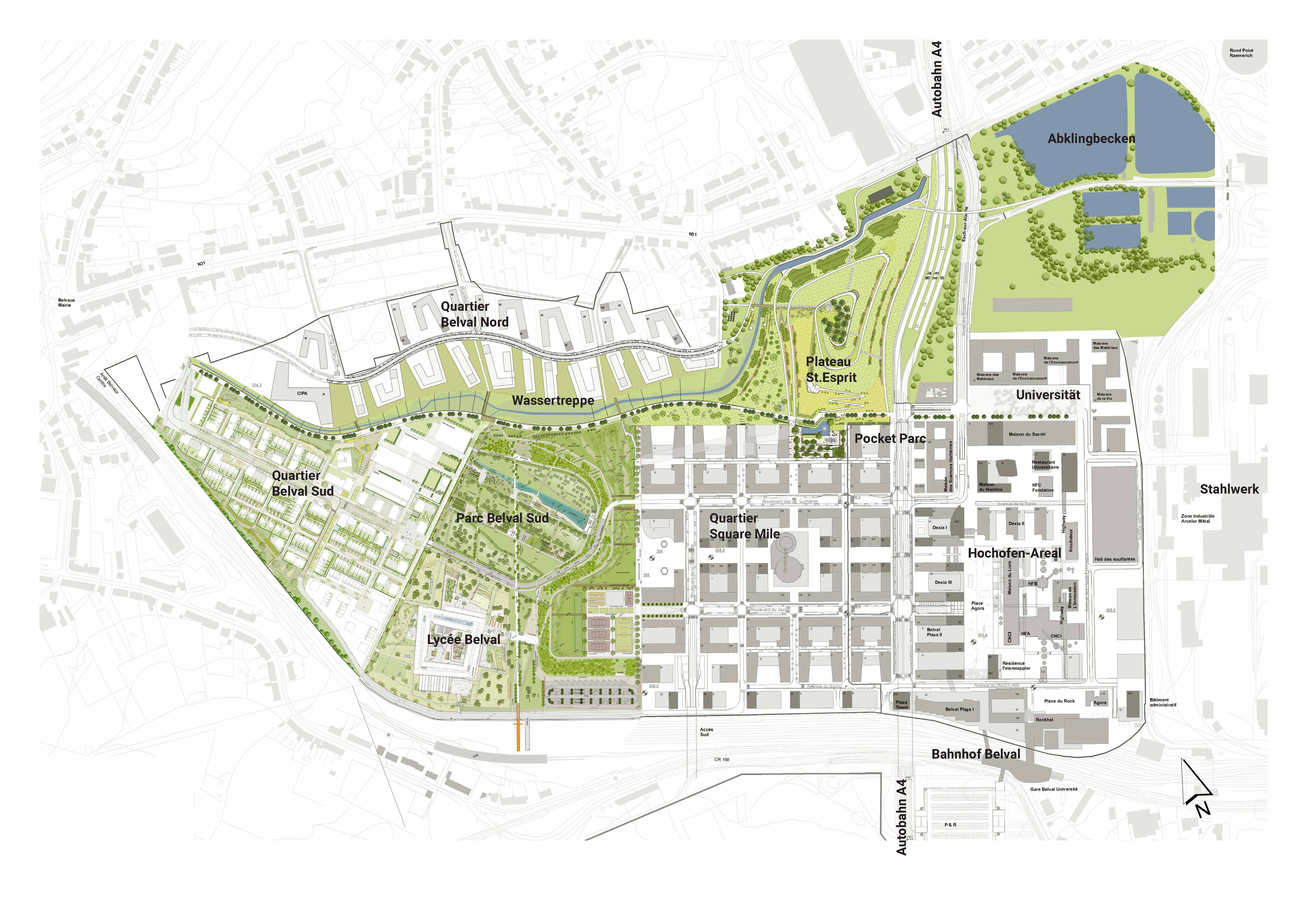 Parc de Belval - agence ter