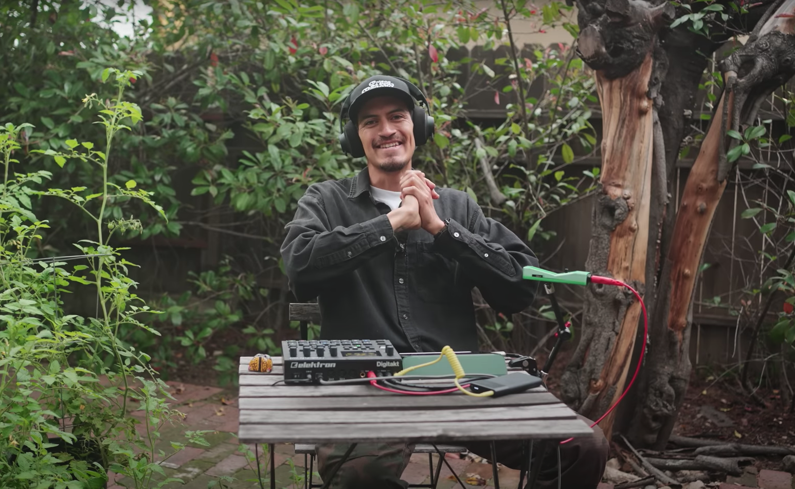 Wireless+ backyard jams with Ricky Tinez | Stories | AIAIAI
