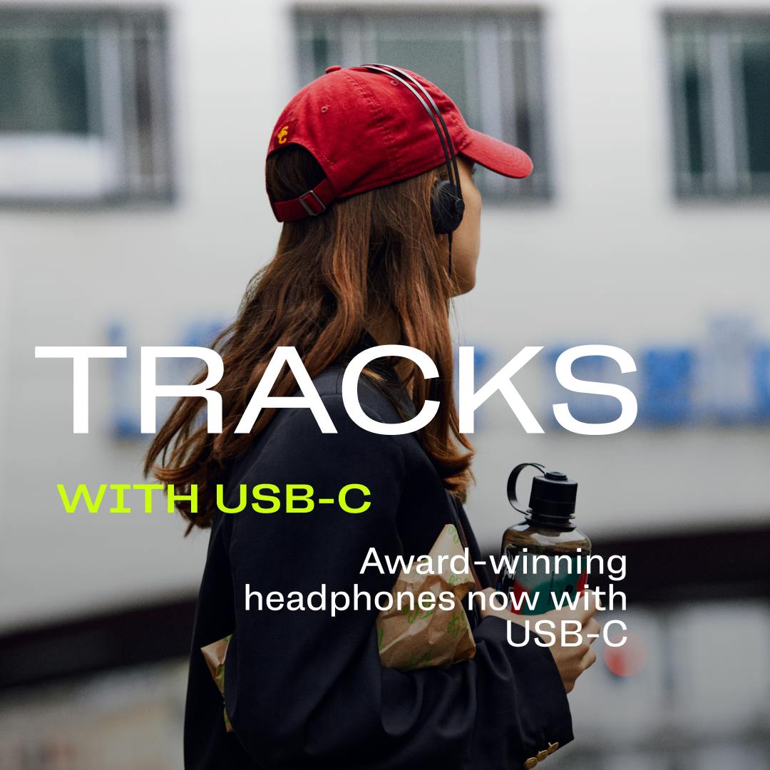 Tracks are now available with USB-C | Stories | AIAIAI