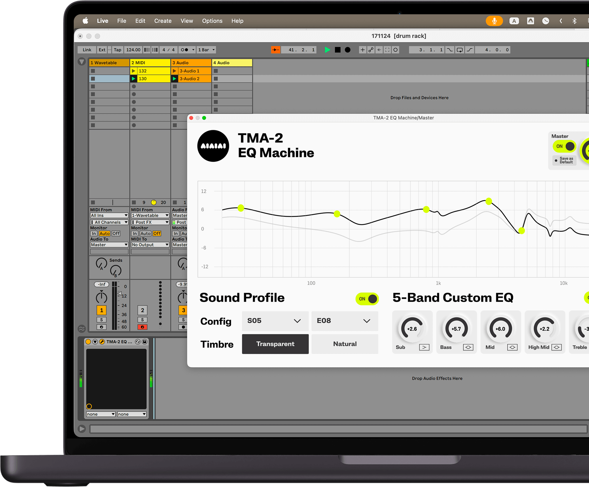 EQ Machine | Free EQ plugin for TMA-2 headphones | AIAIAI Audio