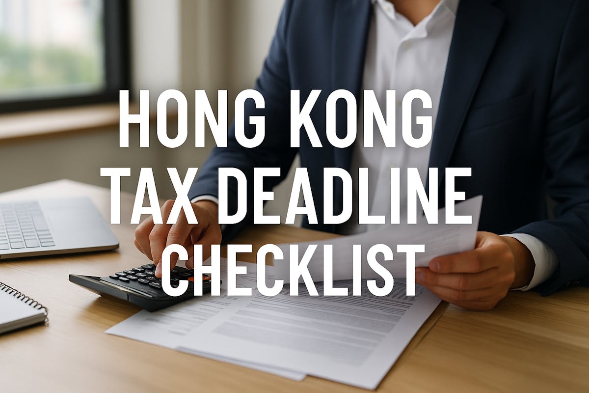 Hong Kong Tax Deadline Checklist - Air Corporate