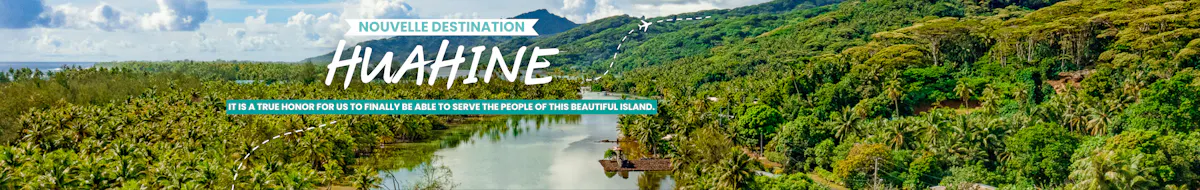 Air Moana - Direct inter-island flights in French Polynesia