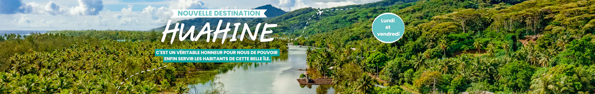 Air Moana - Vols directs inter-îles en Polynésie Française