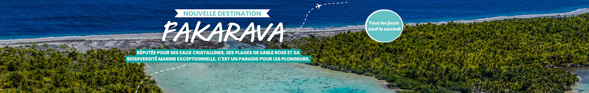 Air Moana - Vols directs inter-îles en Polynésie Française