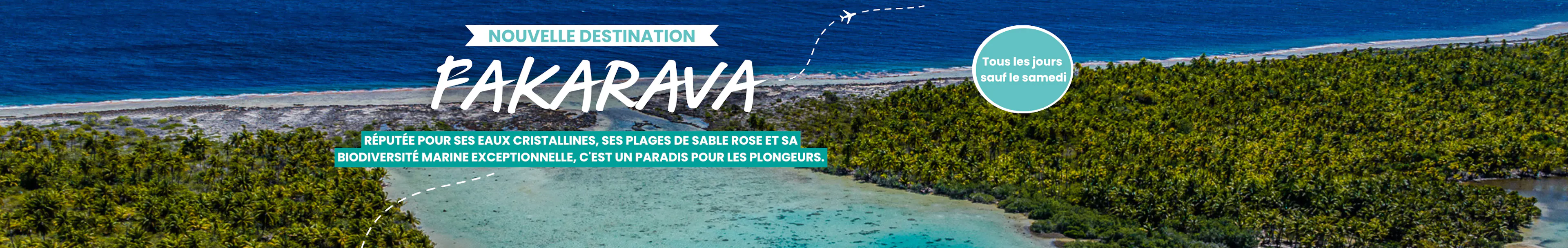 Air Moana - Vols directs inter-îles en Polynésie Française