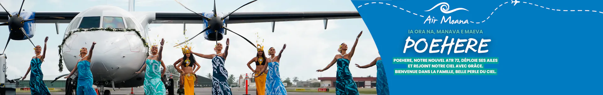 Air Moana - Vols directs inter-îles en Polynésie Française
