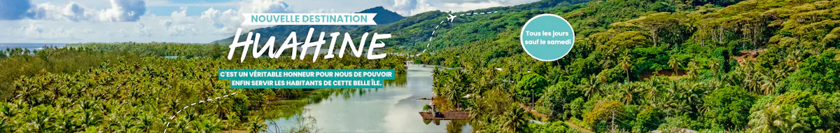 Air Moana - Vols directs inter-îles en Polynésie Française