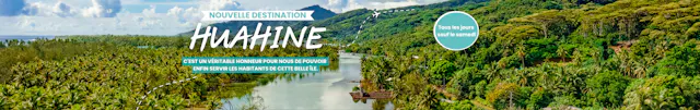 Air Moana - Vols directs inter-îles en Polynésie Française